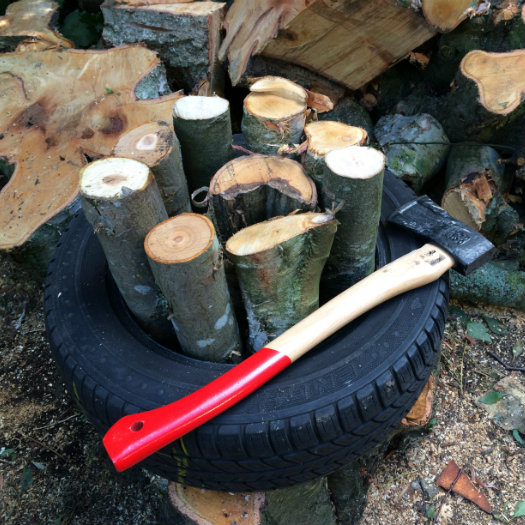 Holz hacken und Sport - eine mögliche Kombination? | Aduro